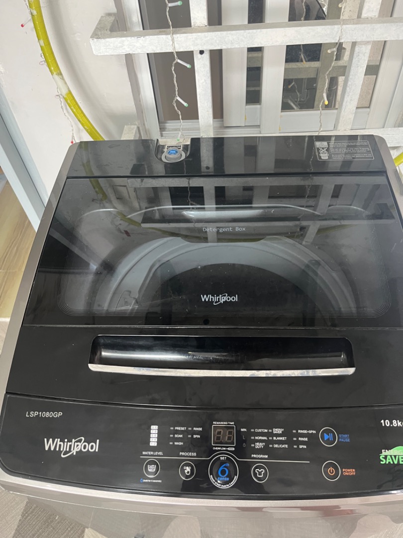 Whirlpool Fully Automatic Tub Washer LSP1080GP, TV & Home Appliances ...