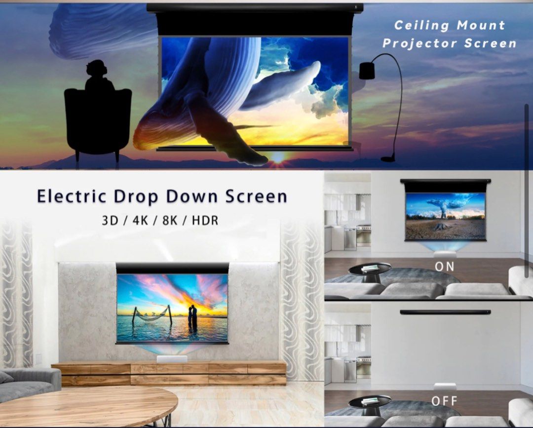 Wide Range of Projectors and Screens with installation services from ...