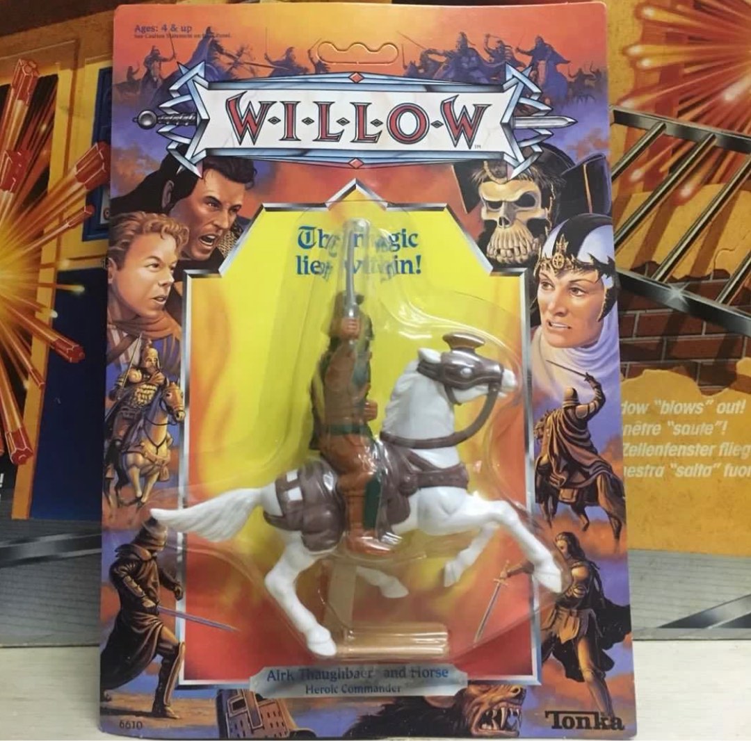 WILLOW MOVIE FIGURE AIRK THAUGHBEAR & HORSE (1988), Hobbies & Toys ...