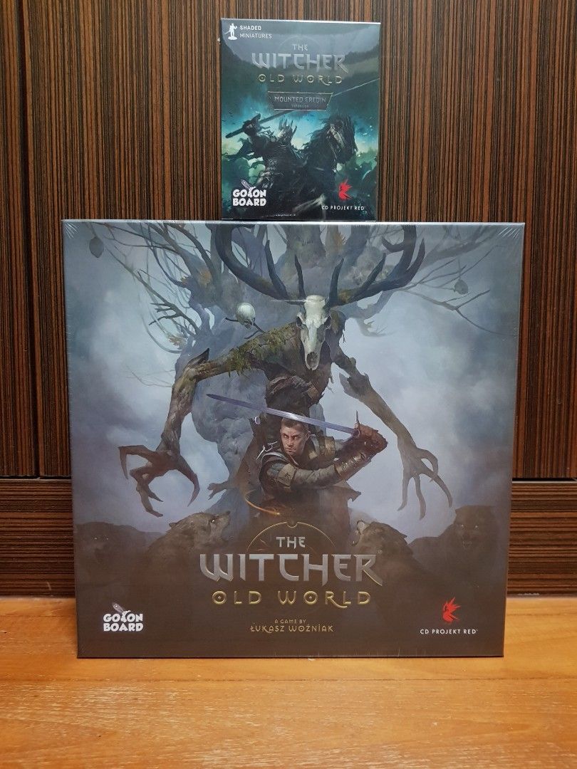 Witcher: Old World Board Game (w Mounted Eredin), Hobbies & Toys, Toys & Games on Carousell