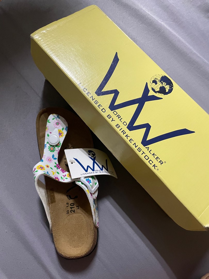 World Walker by Birkenstock, Women's Fashion, Footwear, Slippers and slides on Carousell