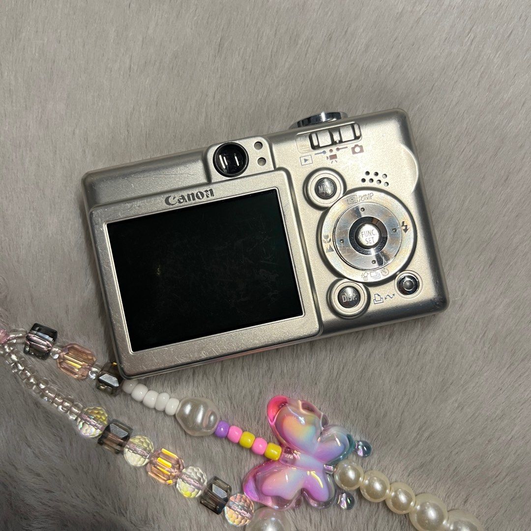 (SOLD) Y2K Canon IXUS 50 CCD digital camera RARE, Photography, Cameras ...