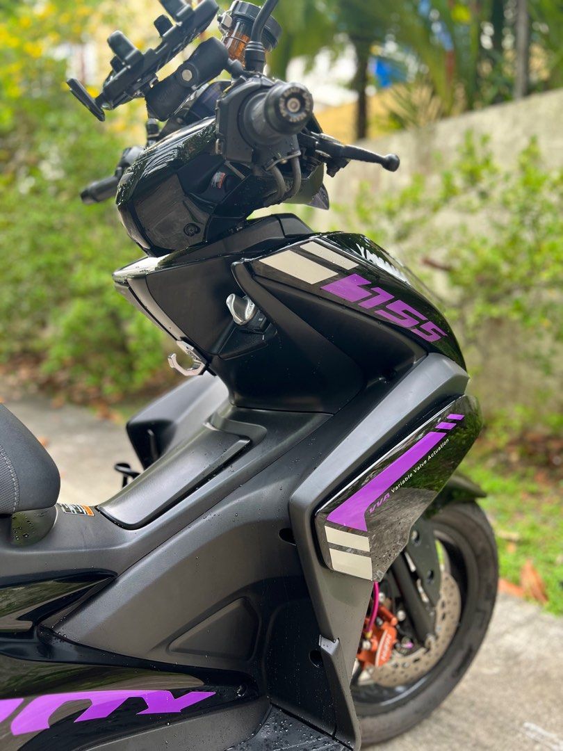 Yamaha Aerox 155 Keyless, Motorcycles, Motorcycles for Sale, Class 2B ...