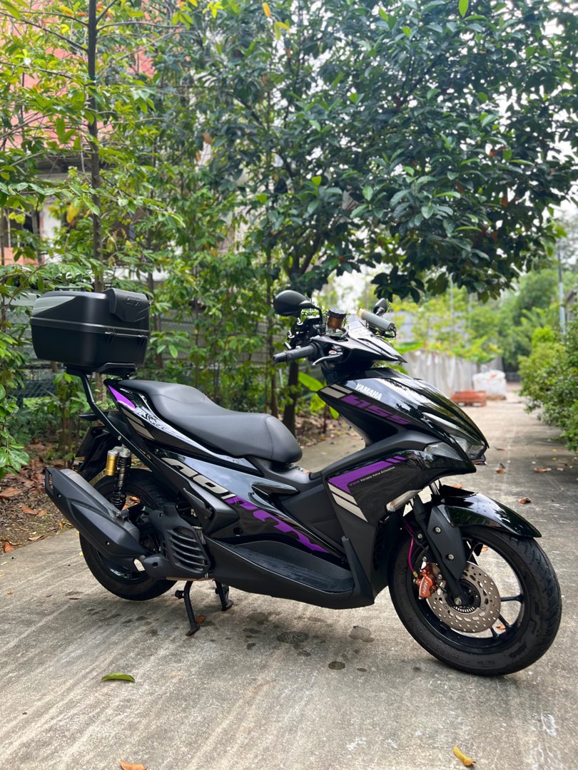 Yamaha Aerox 155 Keyless, Motorcycles, Motorcycles for Sale, Class 2B ...