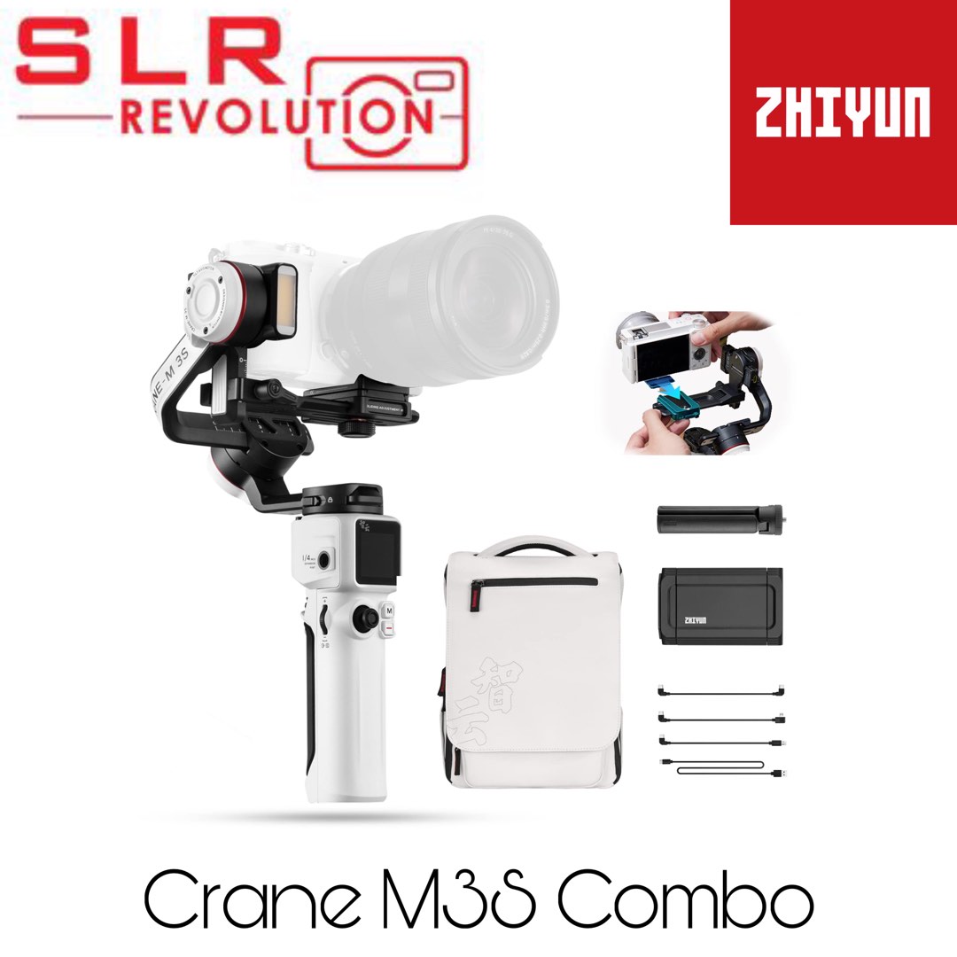 ZHIYUN Crane M3S Combo, Photography, Photography Accessories, Gimbals ...