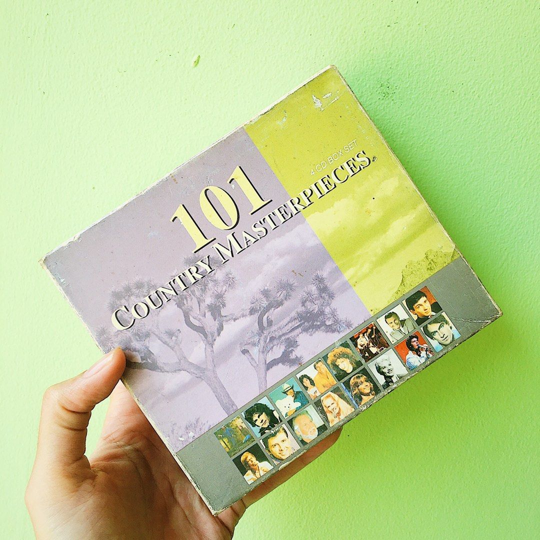 1 set kaset CD 101 country masterpiece, Musik & Media, CD, DVD ...