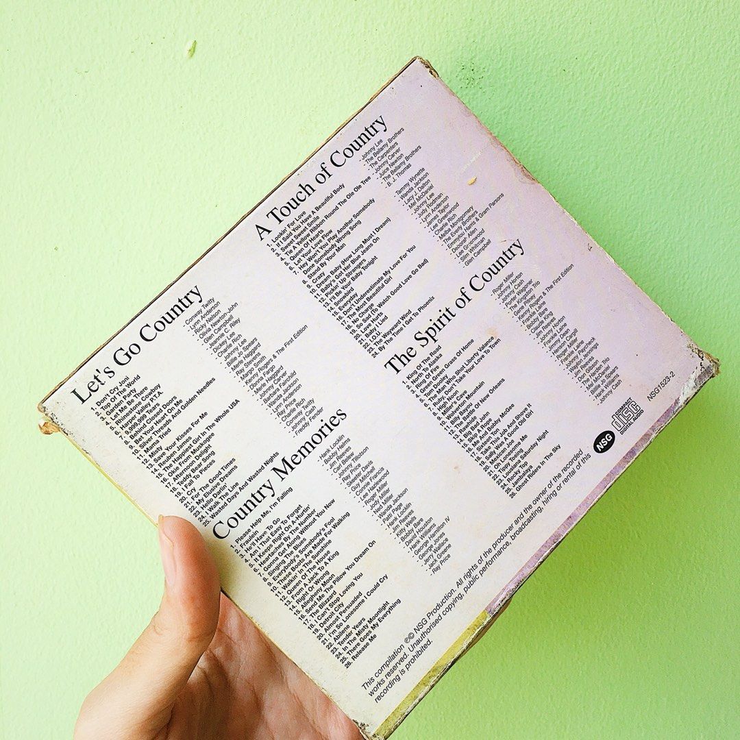 1 set kaset CD 101 country masterpiece, Musik & Media, CD, DVD ...