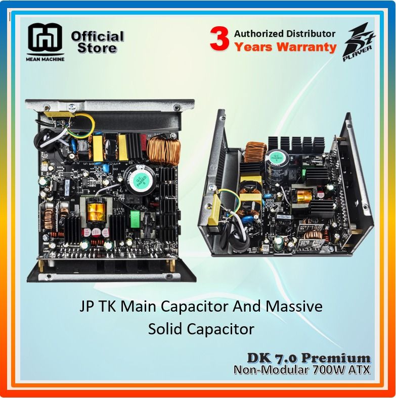 1ST PLAYER DK 7.0 Premium 700W 80+ Bronze ATX PSU Power Supply Unit, Computers & Tech, Parts ...