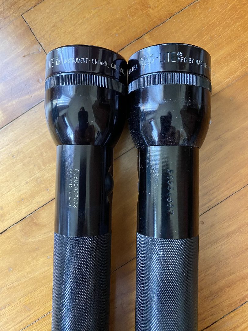 2 x Maglite D cell torches, TV & Home Appliances, Other Home Appliances on Carousell