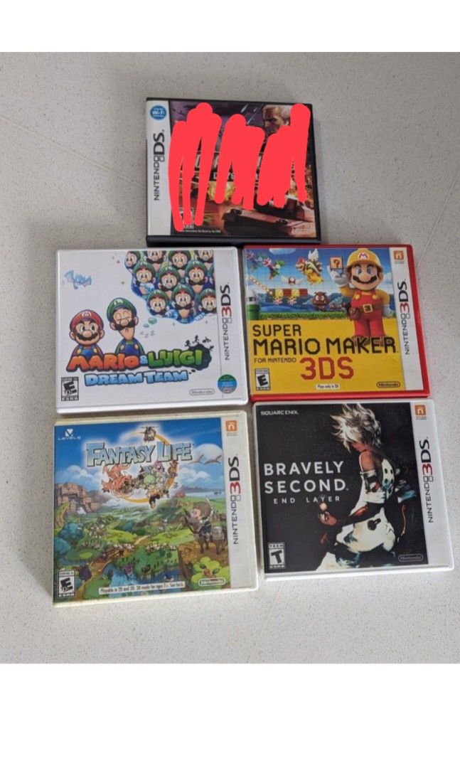 3DS Games DS advance wars days of ruin bravely second end layer fantasy ...