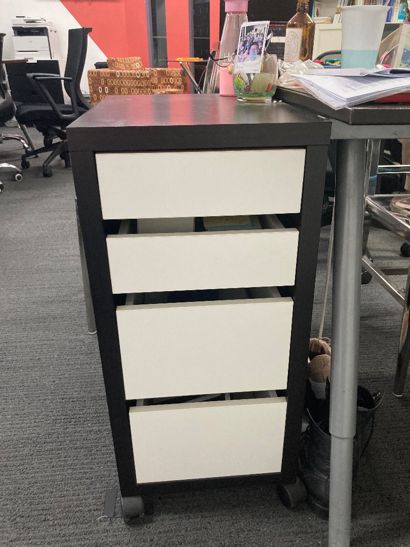 4 Compartment Drawers with Roller Wheels, Furniture & Home Living ...