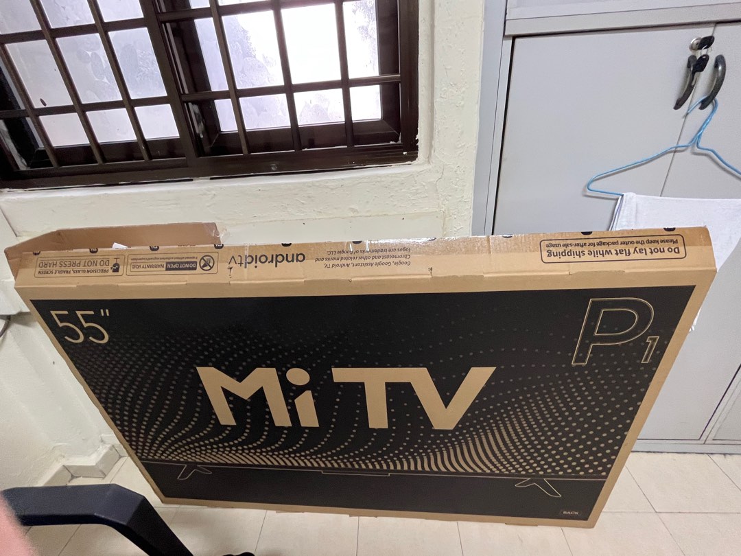 55 inch tv box, Furniture & Home Living, Home Improvement ...