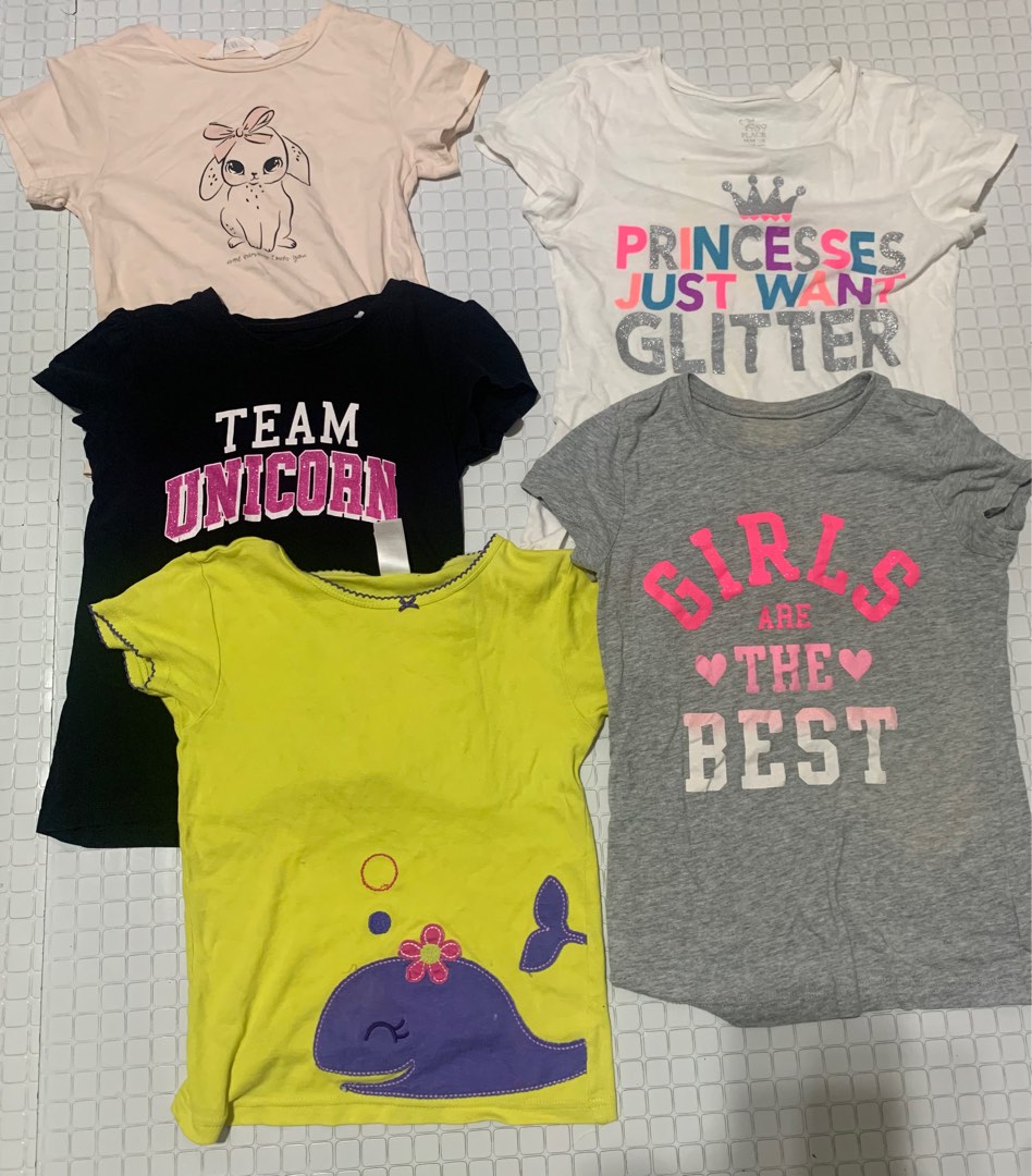 5 Kids Branded Shirts (4-7 years), Babies & Kids, Babies & Kids Fashion ...
