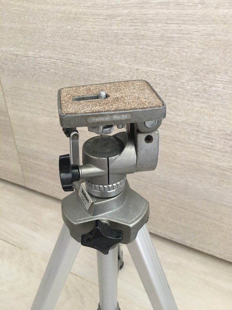 95%新 日本 Velbon VGB-3 專業級 重型 鋁金屬 全套 三腳 相機 攝錄機 腳架 三腳架 professional grade ...