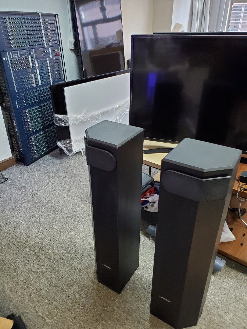美國制 BOSE 501 Seiers V Full Range 音箱柱一對, 原價 hkd 9500, 音響器材, Soundbar、揚聲器 ...