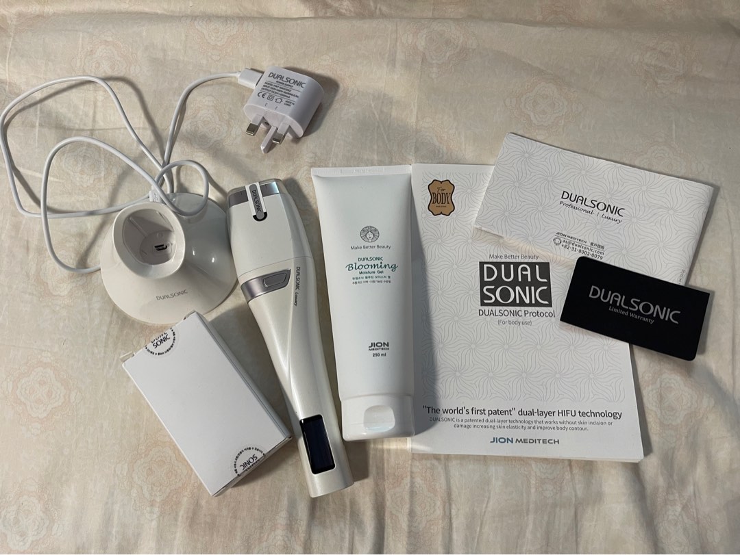 全新 Dualsonic Luxury 家用HIFU機 升級版 香港行貨, 美容＆個人護理, 健康及美容 - 皮膚護理, 面部 - 面部護理 ...
