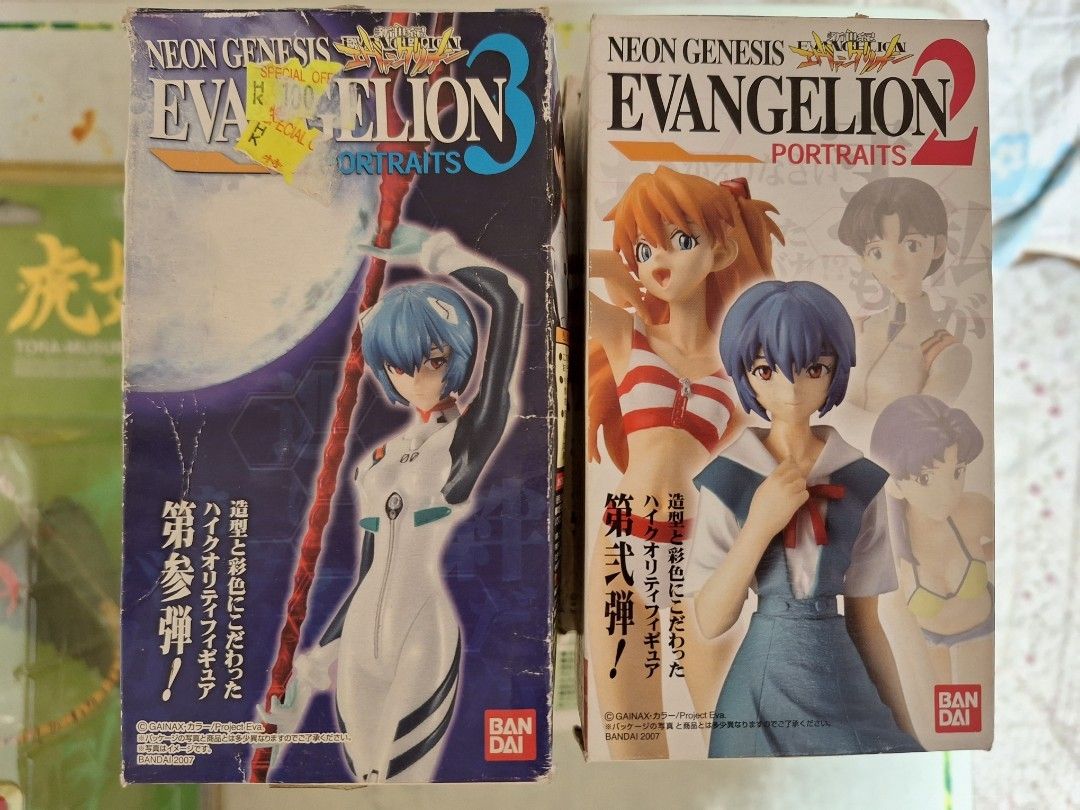 新世紀福音戰士 EVA EVANGELION PORTRAITS Part 2 ＆ Part 3 盒蛋 全套5款 x2 共10盒, 興趣及遊戲, 玩具 & 遊戲類 - Carousell