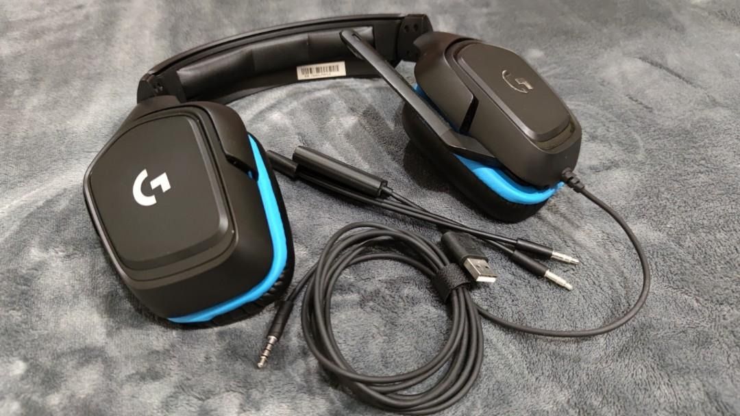 全新行貨長期現貨 Logitech G G431 7.1聲道環繞音效頭戴式有線電競耳機麥克風, 電腦＆科技, 電腦周邊及配件, 電腦周邊產品 ...