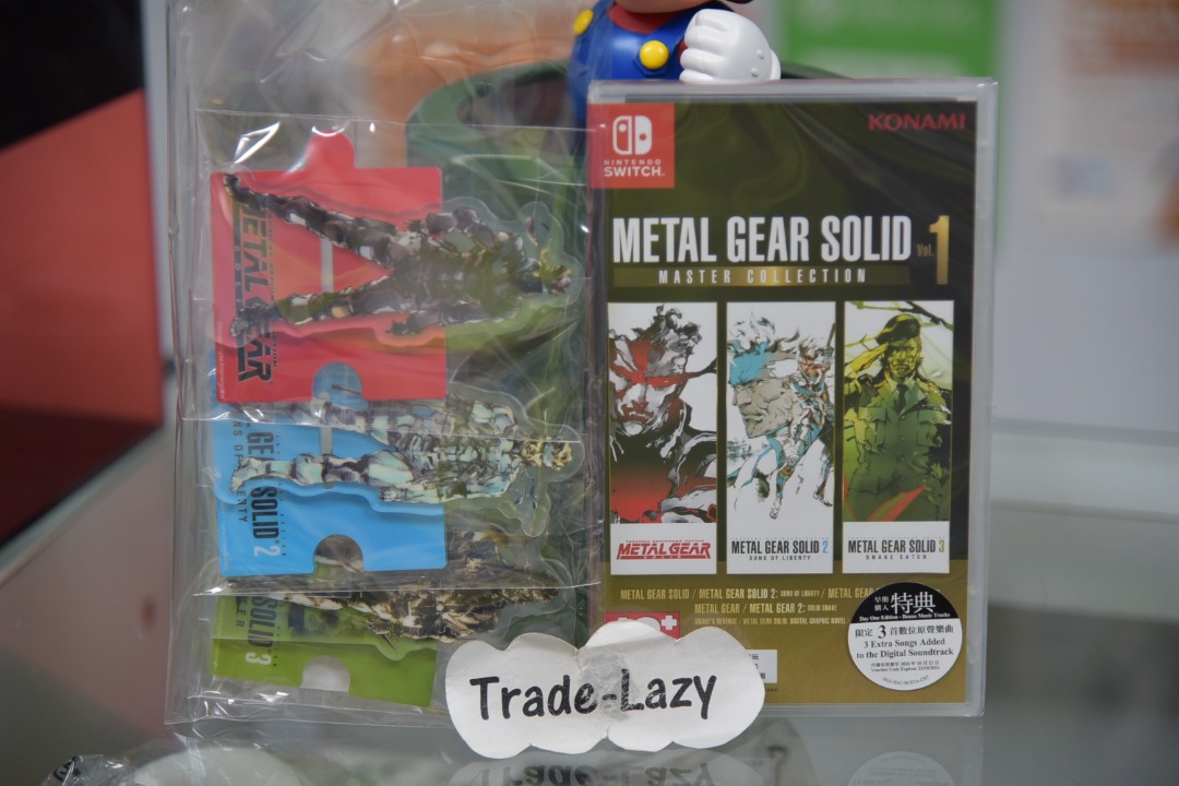 (全新) Switch Metal Gear Solid: Master Collection Vol.1 MGS 潛龍諜影 合集 (行版 ...