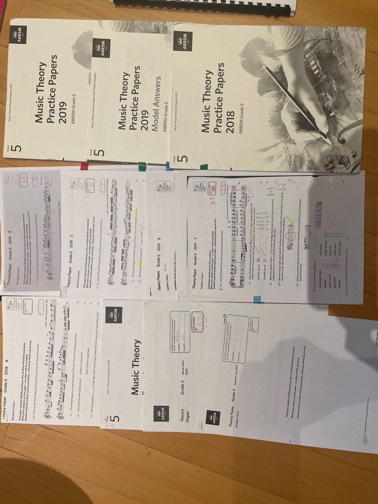 Abrsm past paper, Music theory exercise and Abrsm question booklet by ...