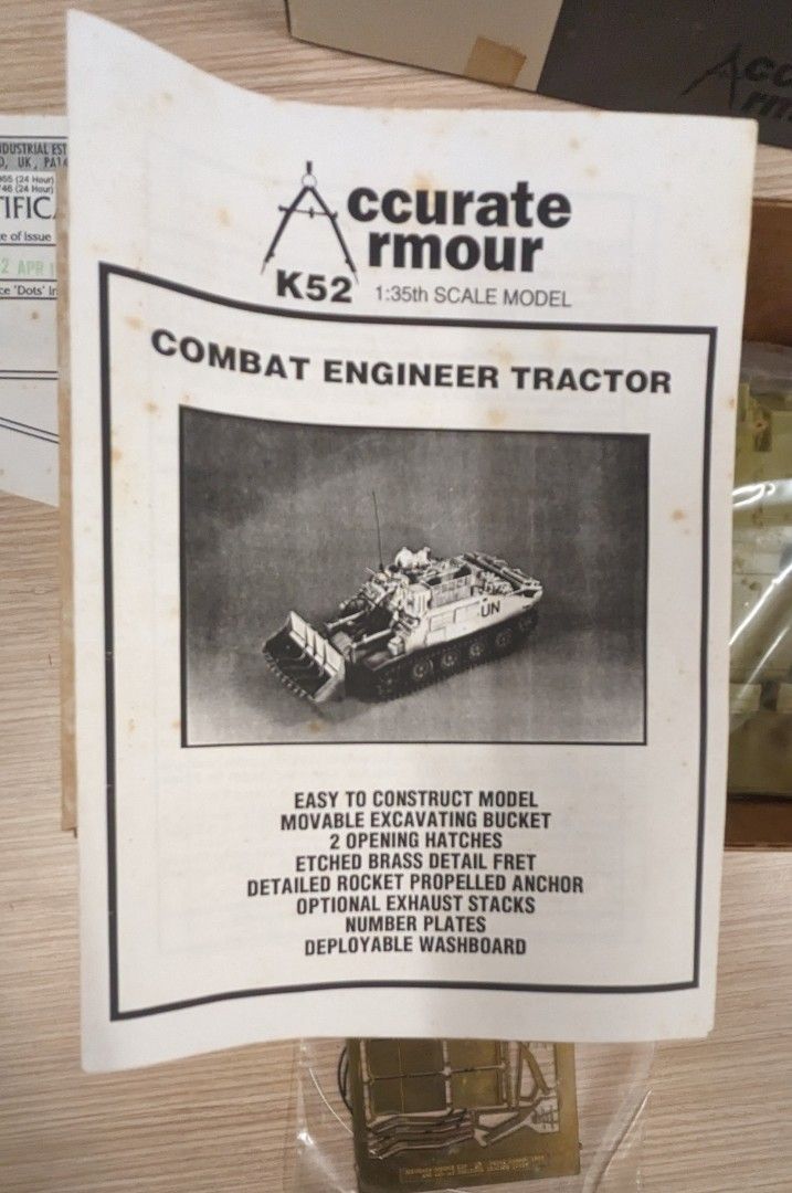 Accurate Armour K52 CET and K13DS Scimitar, Hobbies & Toys, Toys ...
