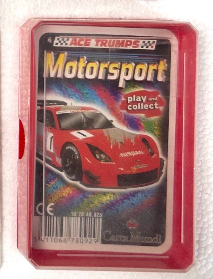 Ace Trumps Motorsport collectible cards, Hobbies & Toys, Toys & Games ...
