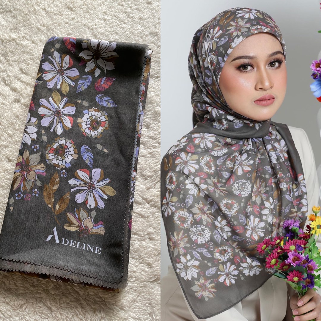 Adeline Hijab code Jade, Women's Fashion, Muslimah Fashion, Hijabs on Carousell