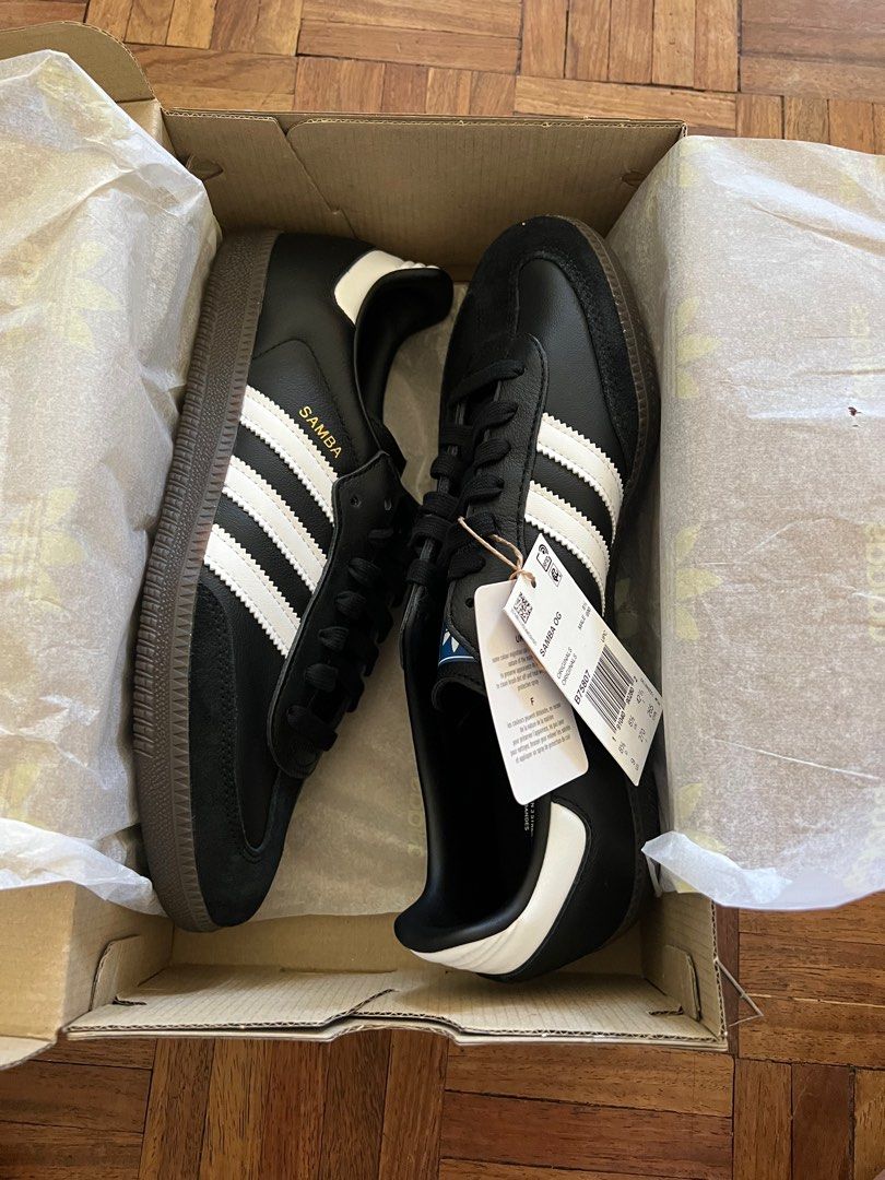 Adidas Samba OG Black M9/W10, Men's Fashion, Footwear, Sneakers on Carousell