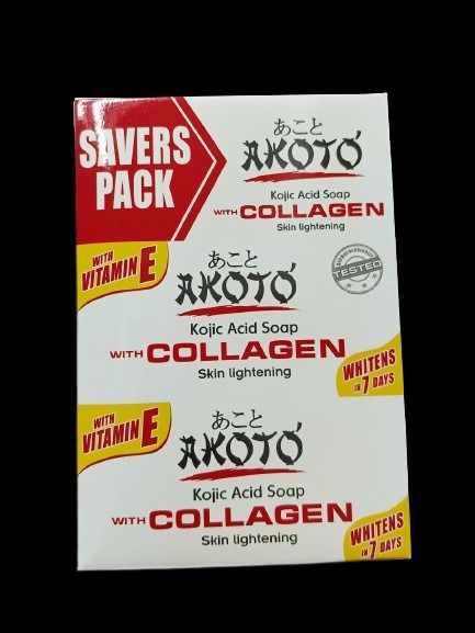 Akoto Kojic w/ collagen (Lower Price), Beauty & Personal Care, Bath ...