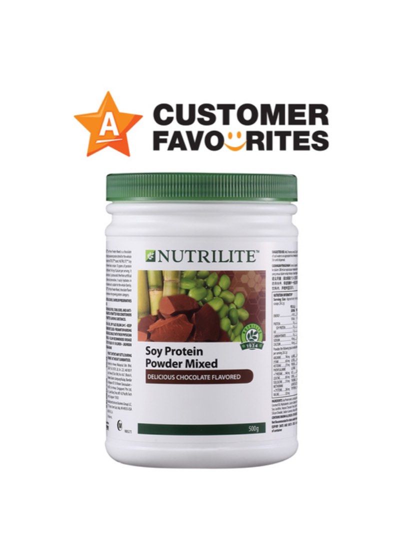 Amway Protein Chocolate Flavour, Health & Nutrition, Health Supplements ...