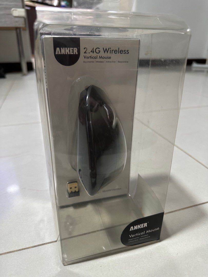Anker 2.4G Wireless Vertical Ergonomic Optical Mouse, Computers & Tech ...
