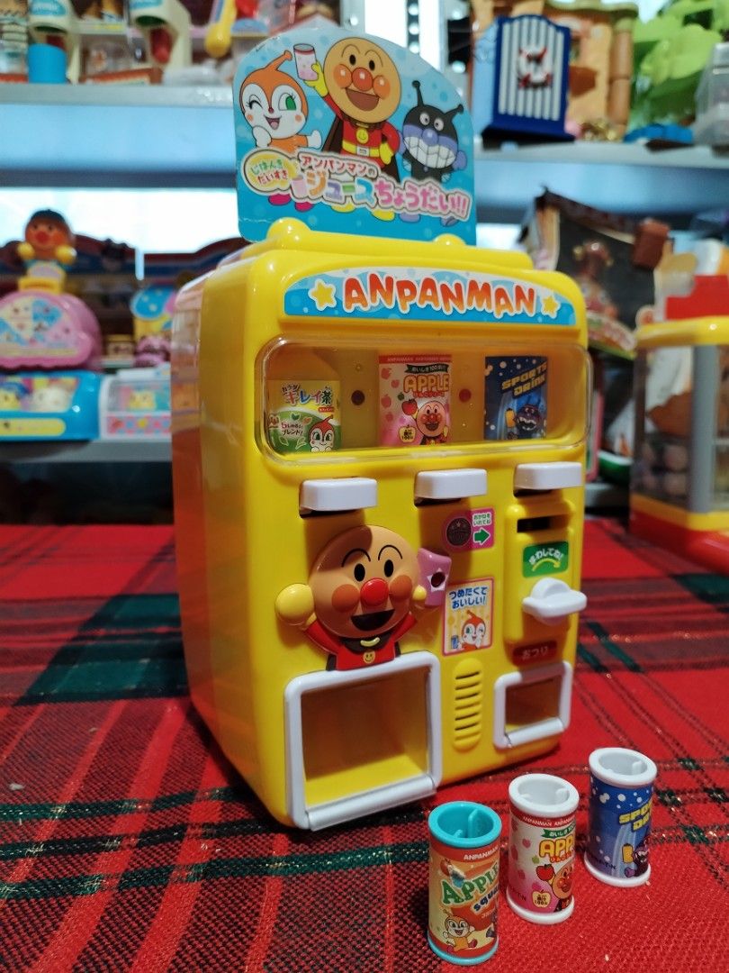 Anpanman Talking Vendo Machine, Hobbies & Toys, Toys & Games on Carousell