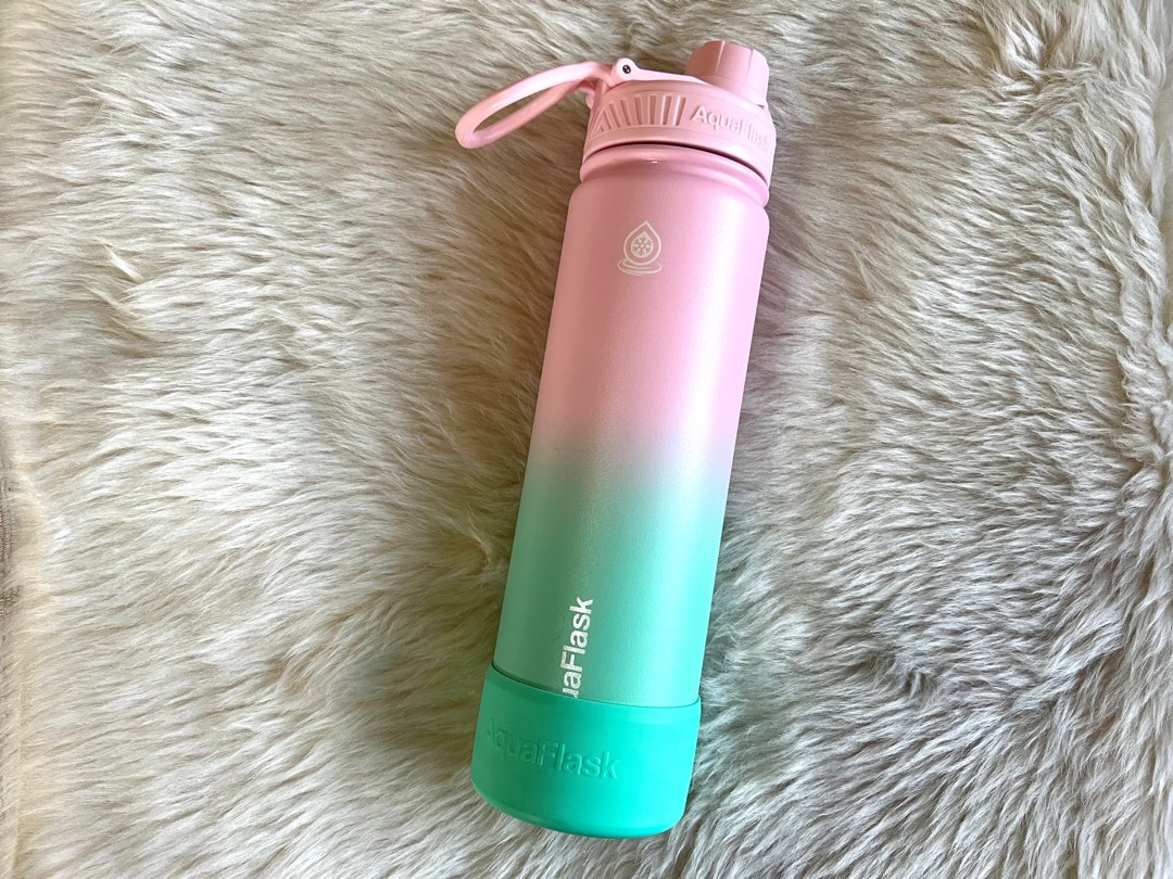 AQUAFLASK Dream Collection I Cotton Candy 22oz, Furniture & Home Living, Kitchenware & Tableware ...