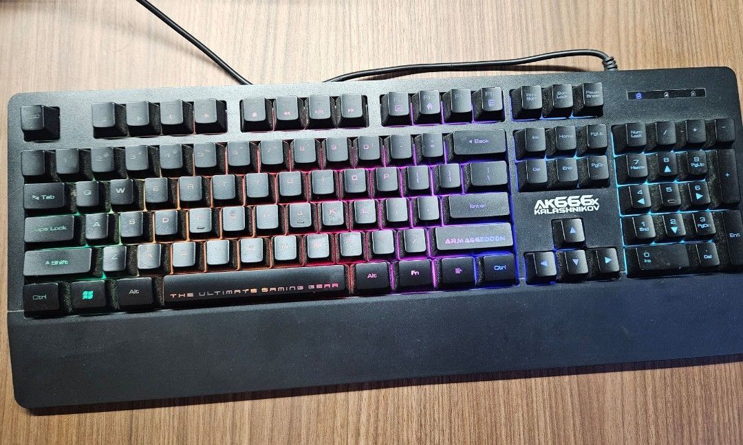 armaggeddon ak666x keyboard, Computers & Tech, Parts & Accessories ...