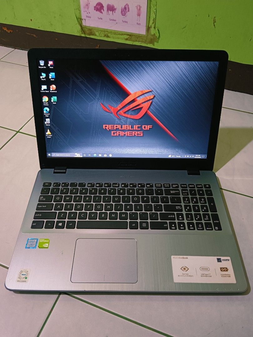 ASUS CORE I7 8TH GEN 8GB DDR4 RAM 256GB SSD NVIDIA GEFORCE MX130 GAMING LAPTOP (NEGOTIABLE ...
