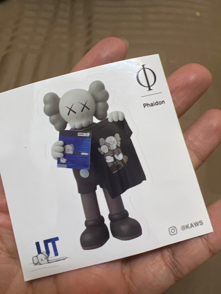 Authentic Brand New Kaws x Uniqlo Collectible Sticker, Hobbies & Toys ...