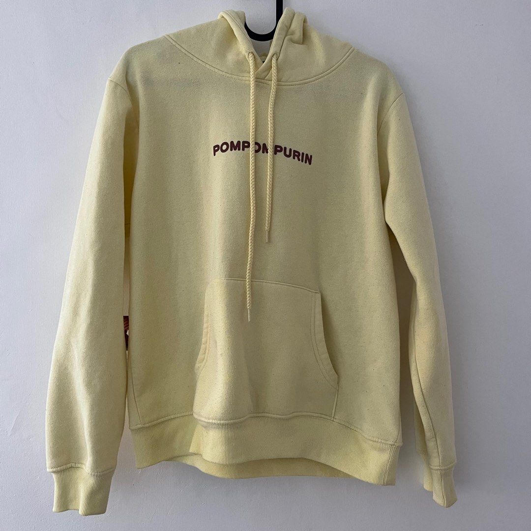 Authentic Sanrio Japan Pompompurin Yellow Sweater Hoodie, Women's ...