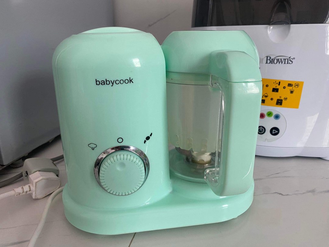 Baby Cook Infant Food Maker Machine 2 in 1 Steamer and Blender, Babies ...