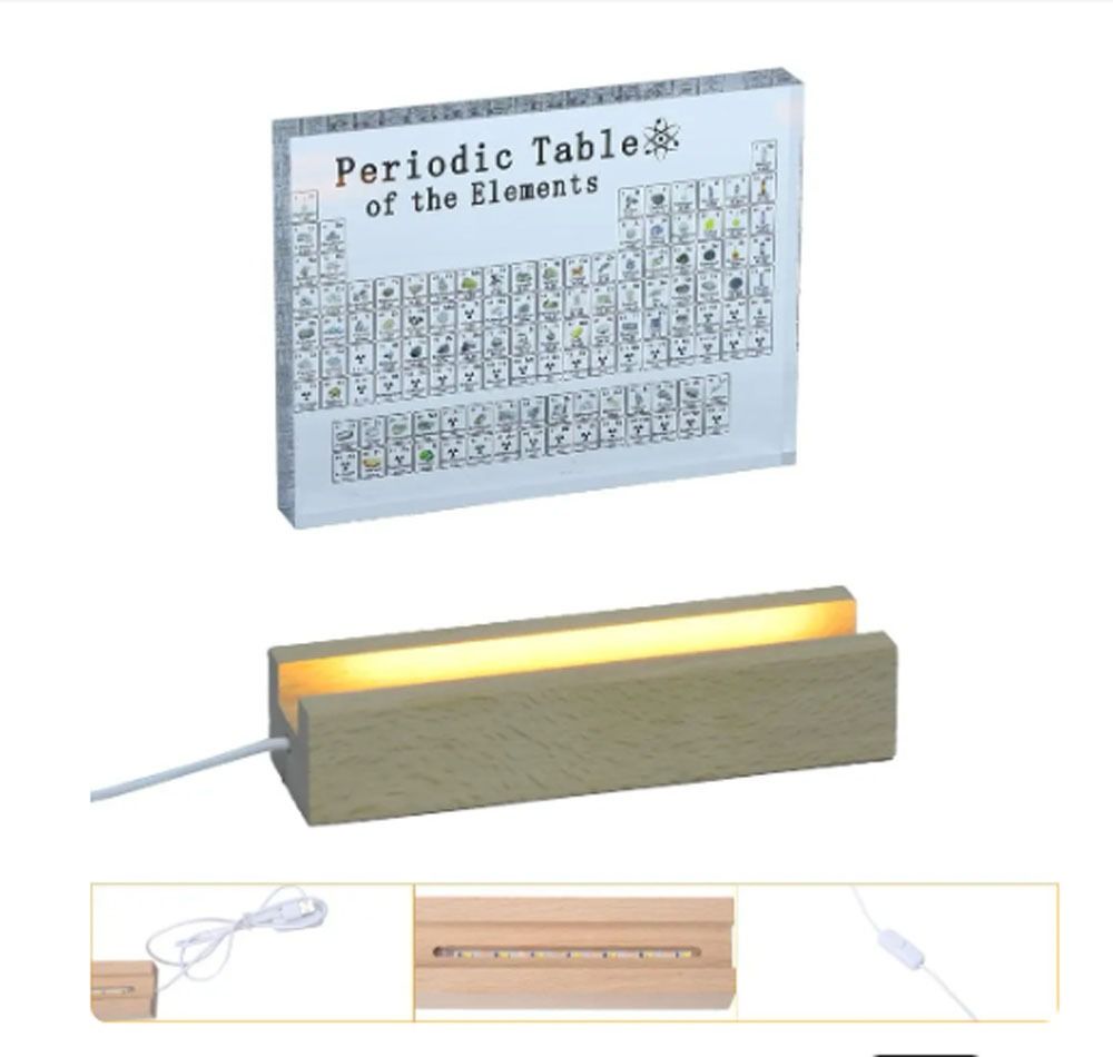 Periodic Table – Acrylic Ornament Periodic Table of Chemical Elements ...