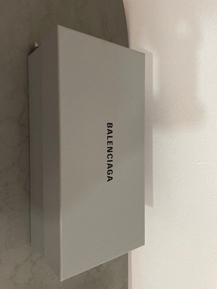 Balenciaga shoes box, Luxury, Accessories on Carousell