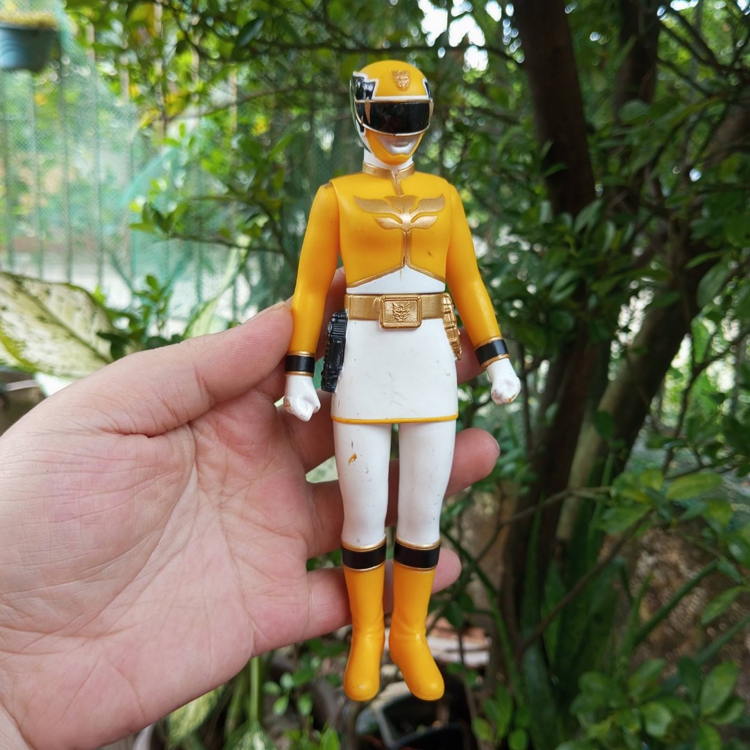 BANDAI Goseiger Sentai Heroes Gosei Yellow Figure, Hobbies & Toys, Toys ...