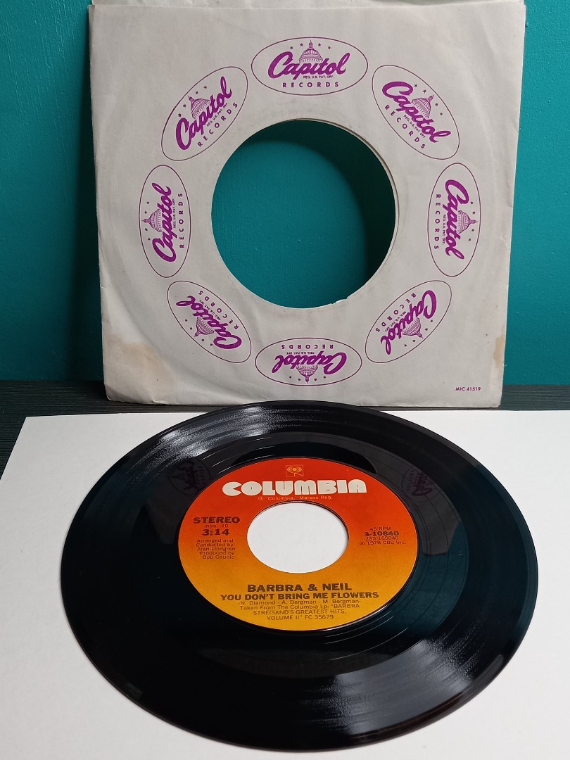 Barbra & Neil , Instrumental Soloist- Alan Lindgren Columbia Records ...