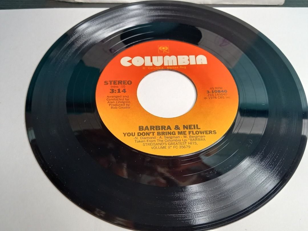 Barbra & Neil , Instrumental Soloist- Alan Lindgren Columbia Records ...