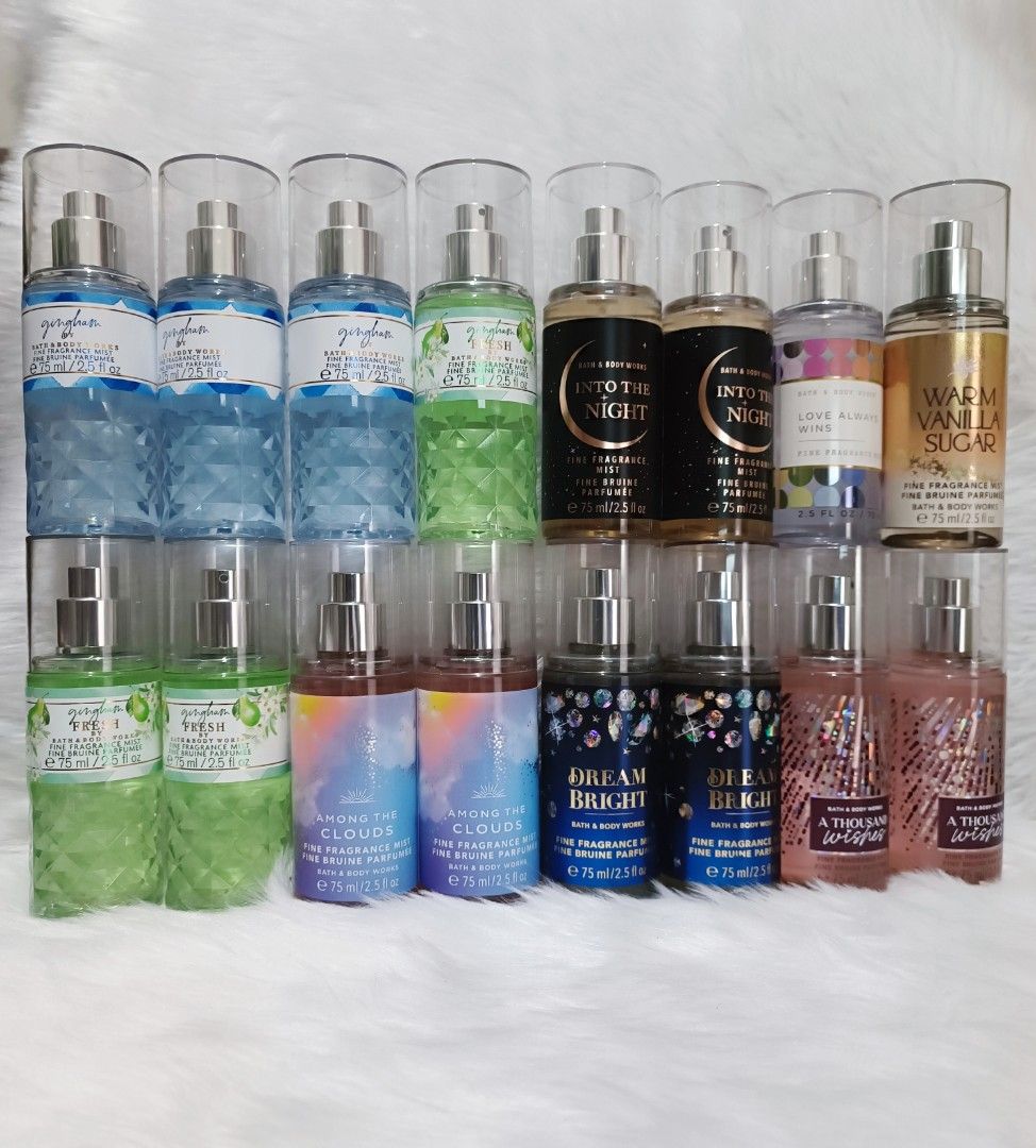 Bath & Body Works Travel size Mist, Showe gel and Lotion, Beauty ...