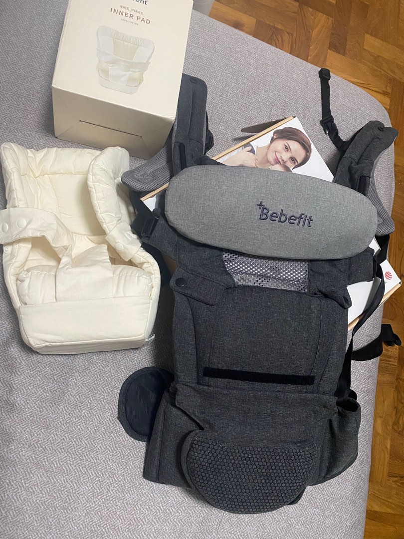 Bebefit Signature 7 Smart Baby Carrier with Detachable Hip-Seat (dark ...