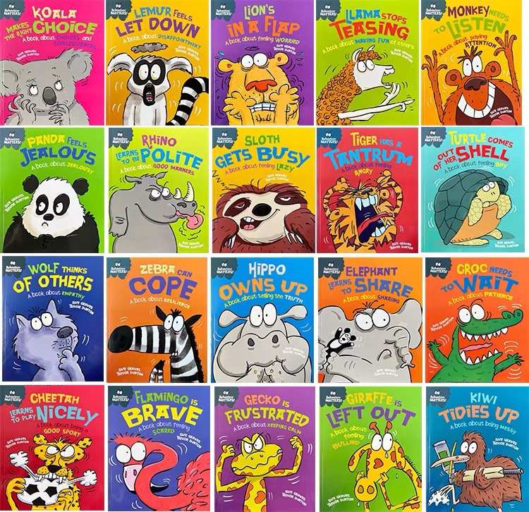 Behaviour / behavior matters Children Picture Books good manners 20 ...