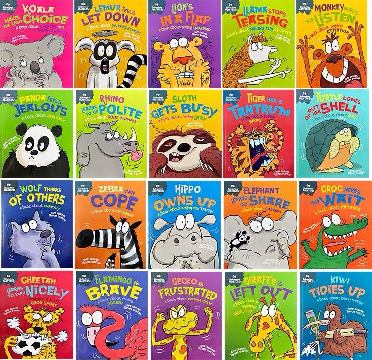 Behaviour / behavior matters Children Picture Books good manners 20 ...