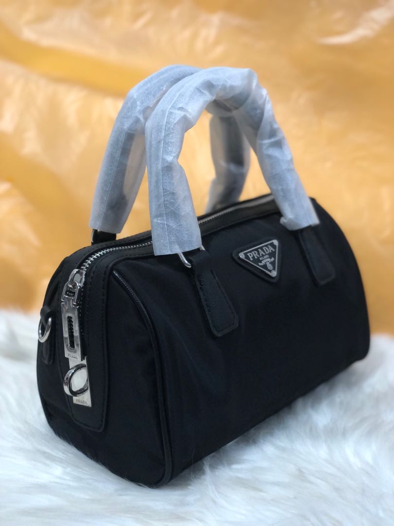 Black Nylon Mini Doctor Bag PRD Waterproof, Women's Fashion, Bags ...