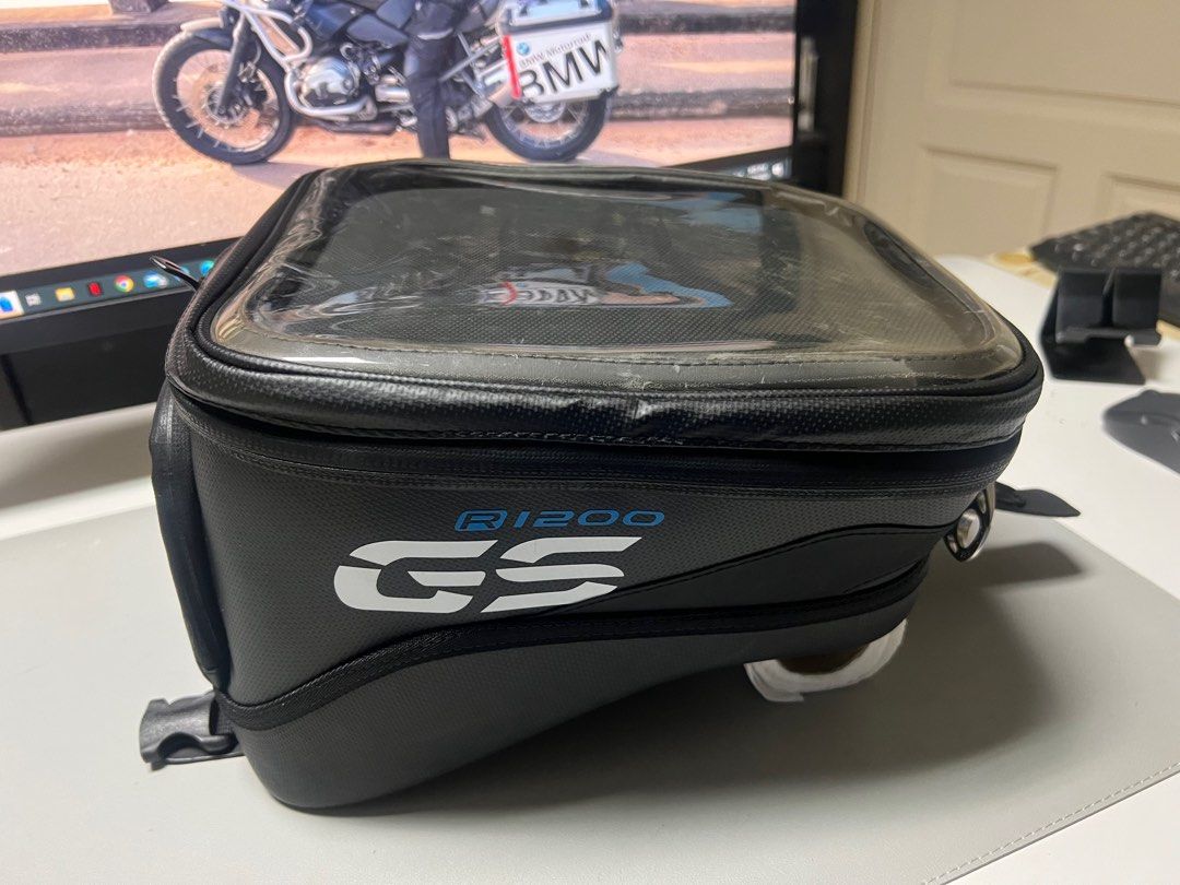 BMW GS tank bag, Motorcycles, Motorcycle Accessories on Carousell