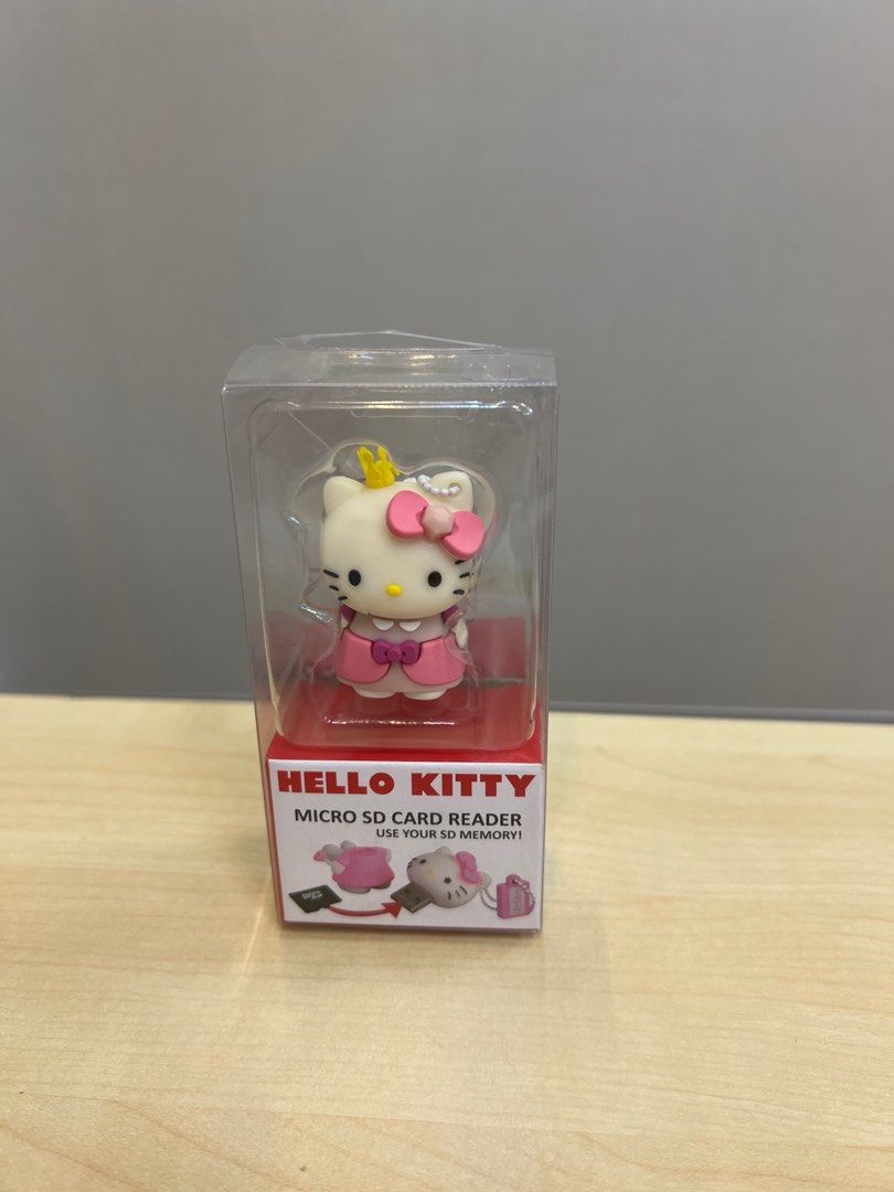 BN Authentic Sanrio Hello Kitty Micro SD Card Reader, Computers & Tech ...